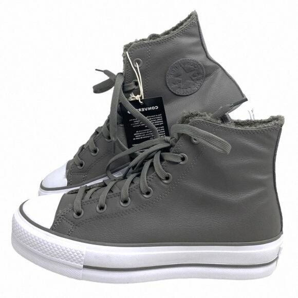 Converse | Shoes | Converse Chuck Taylor Lift Platform Shoes Gray ...